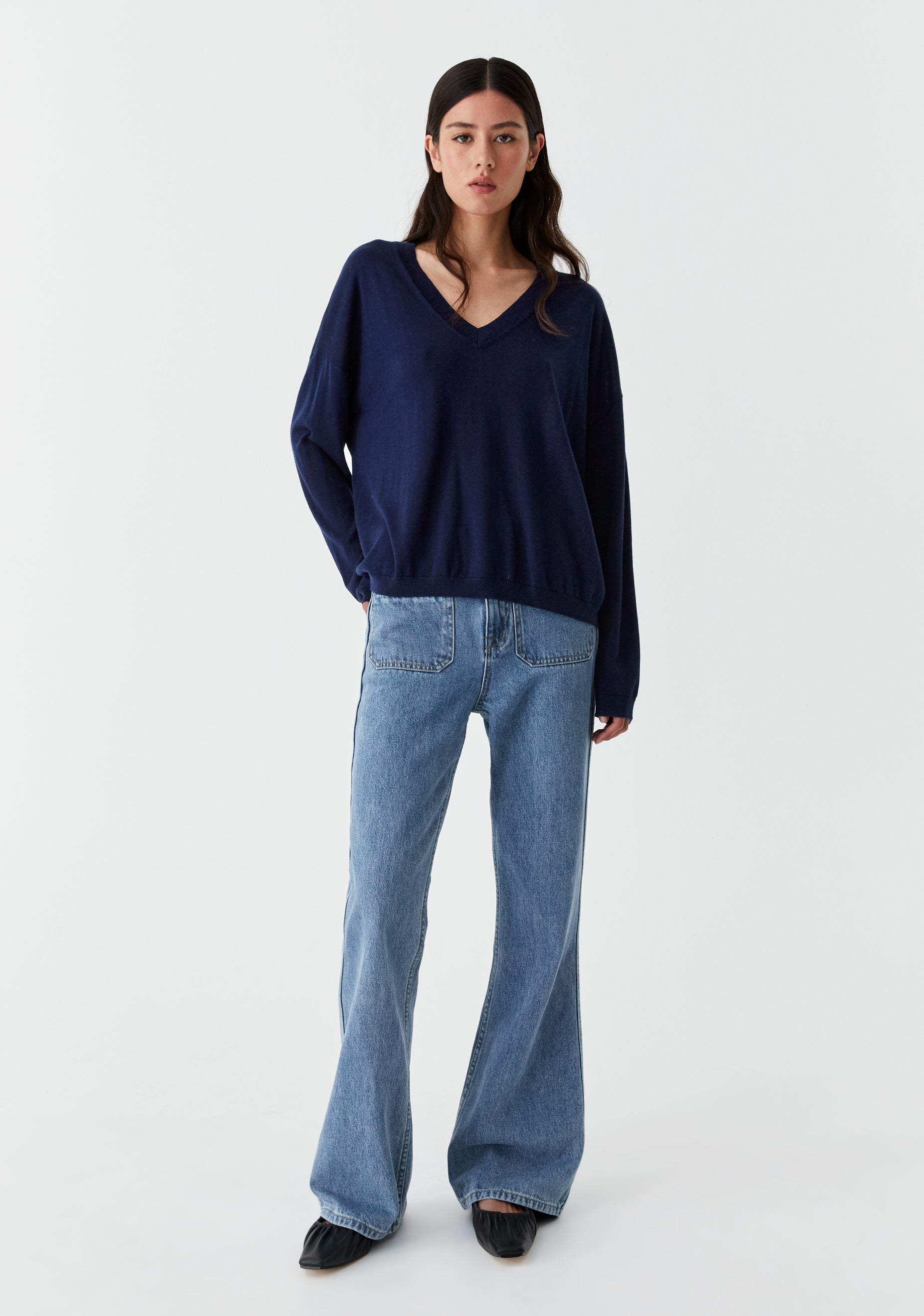 Morrison Skye Knit Pullover - Navy